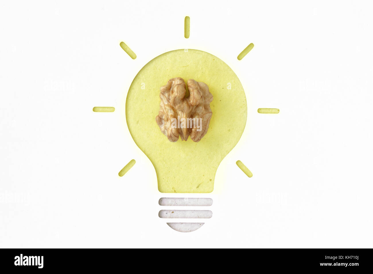 Walnut brain hi-res stock photography and images - Alamy