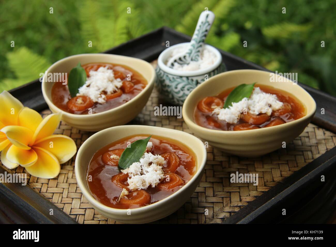 Jaja Batun Bedil, Balinese traditional snack of glutinous rice balls in ...