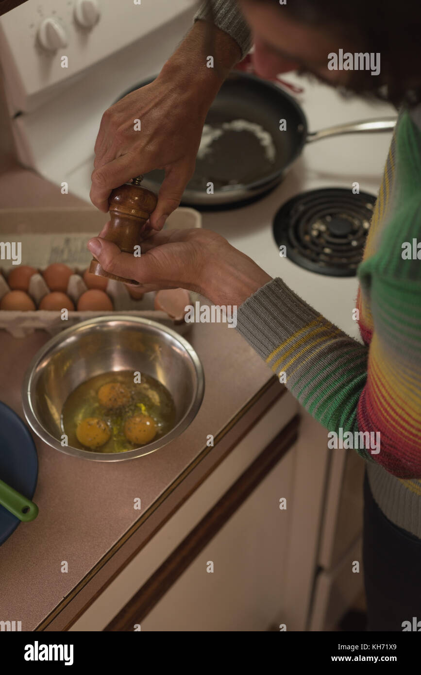 Man Pouring Salt High Resolution Stock Photography and Images - Alamy