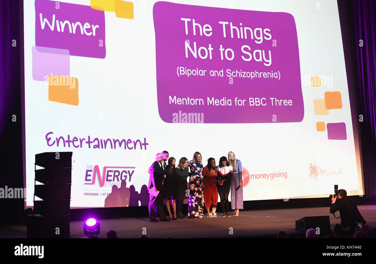 Winners of the award for Best Entertainment Programme for 'The Things ...