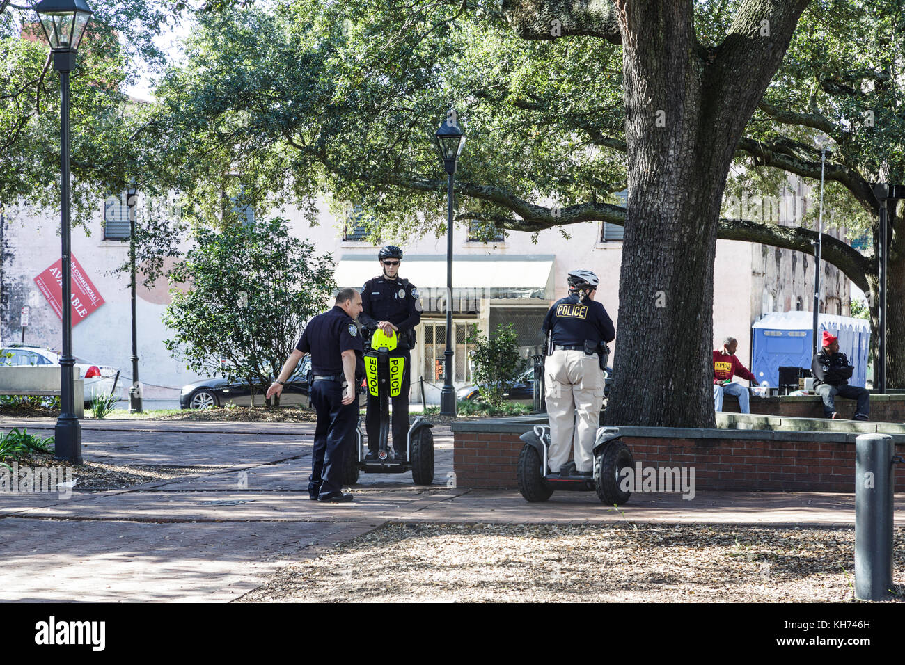 Police on Segways Stock Photo - Alamy