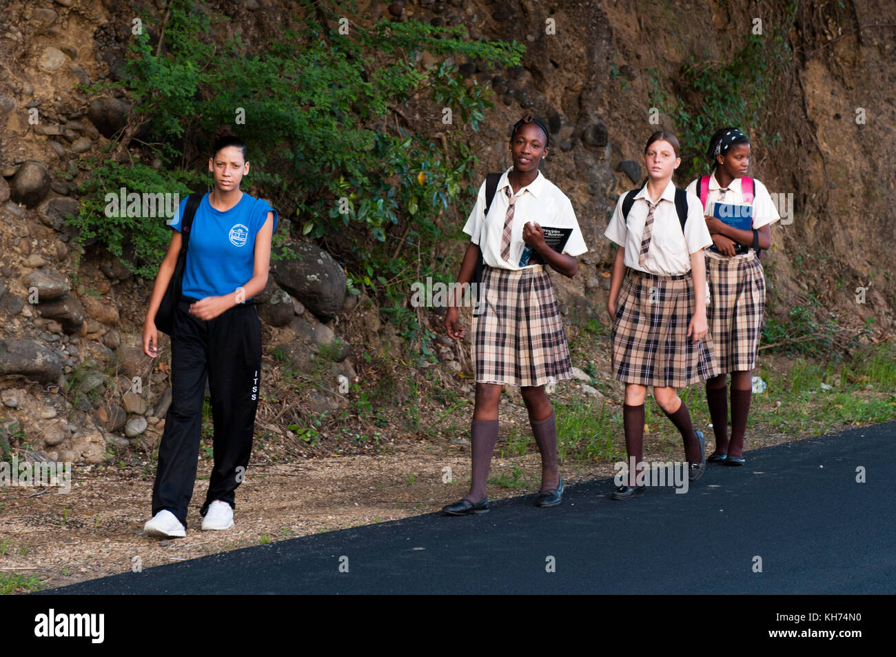 Dominica people hi-res stock photography and images - Alamy