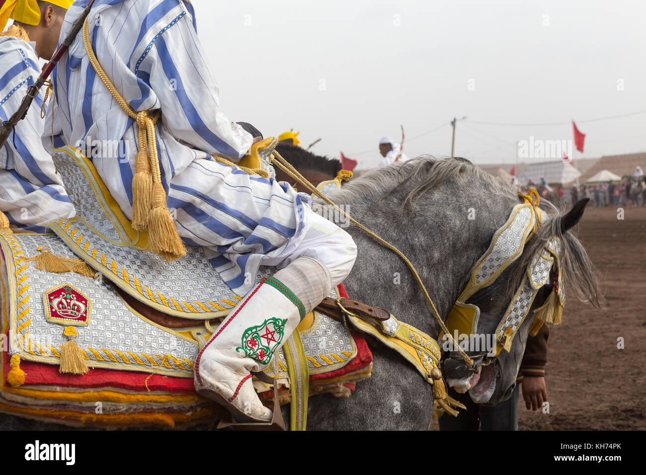 Fantasia is a traditional exhibition of horsemanship in the Maghreb ...