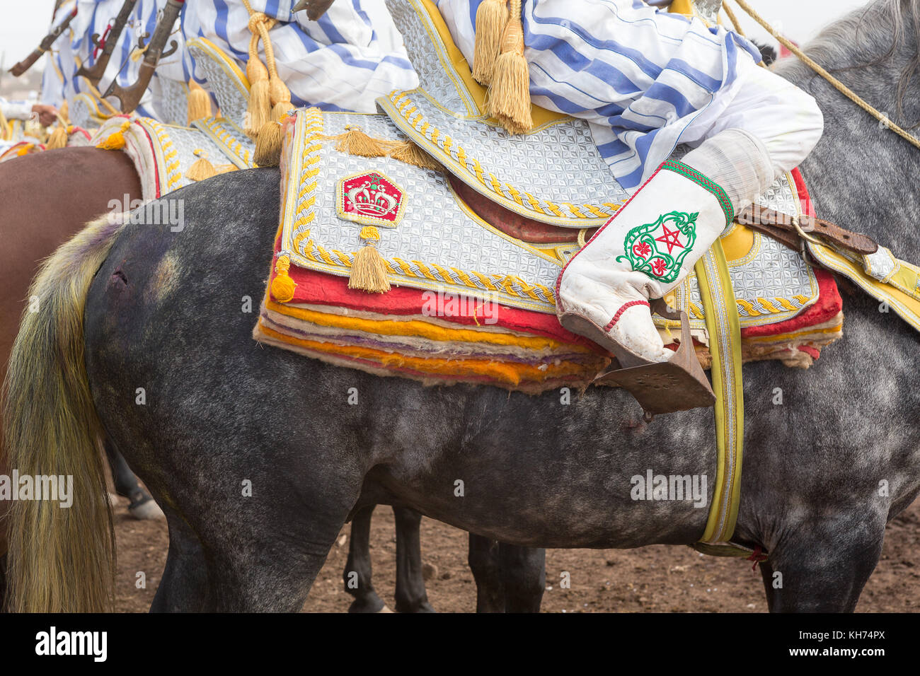 Fantasia is a traditional exhibition of horsemanship in the Maghreb ...