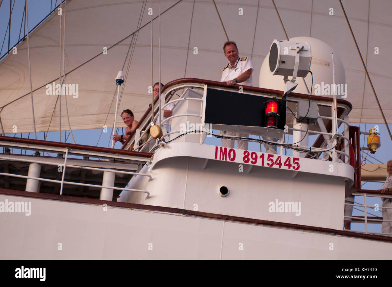 Star Clipper sailing cruise ship, Dominica, Caribbean Stock Photo - Alamy