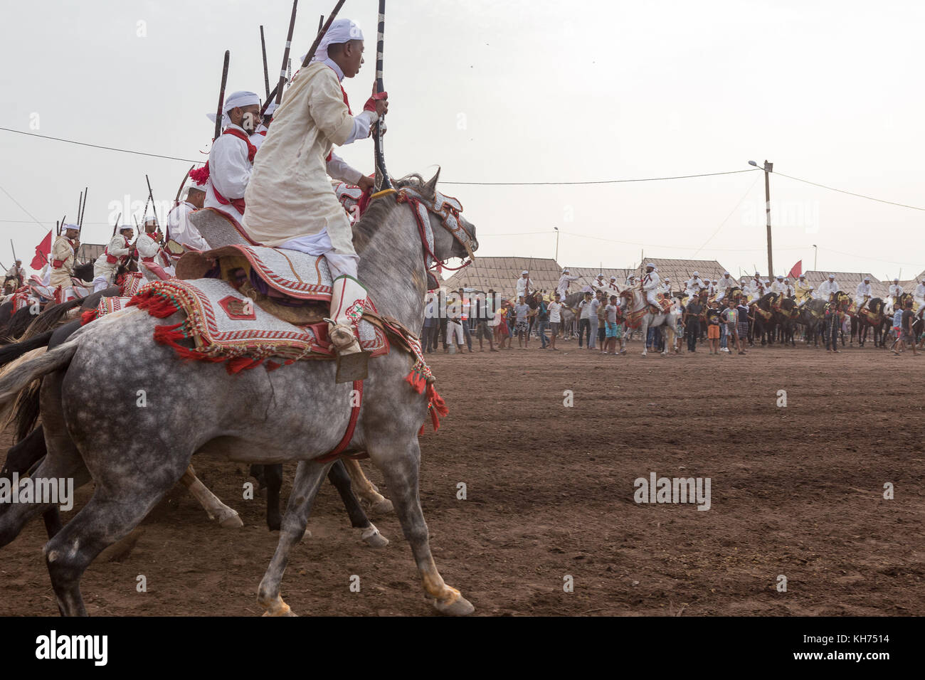 Fantasia is a traditional exhibition of horsemanship in the Maghreb ...