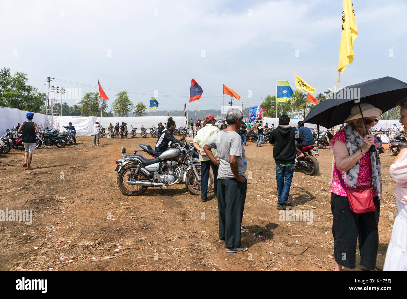 Indian bike week 2016 Stock Photo - Alamy