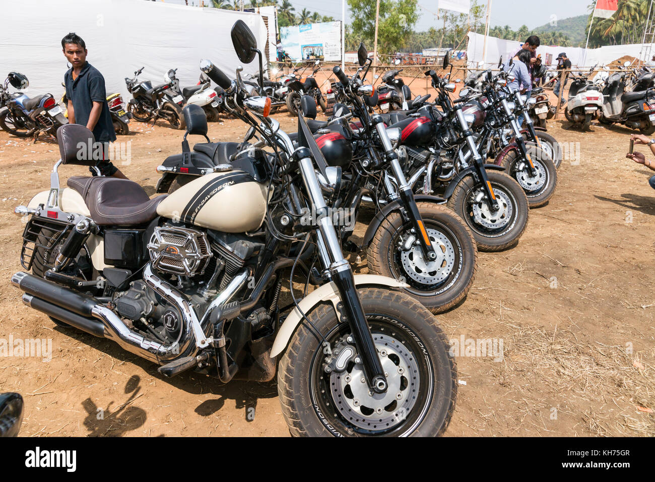 Indian bike week 2016 Stock Photo - Alamy