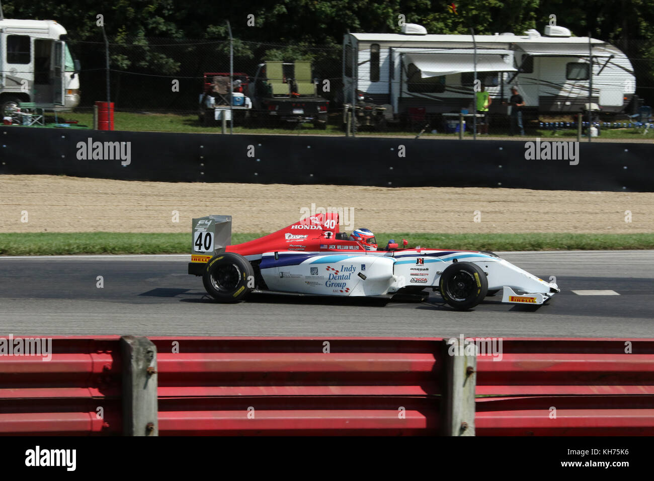 Jack William Miller. Car 40. Formula 4 Race. Mid-Ohio Sports Car Course ...