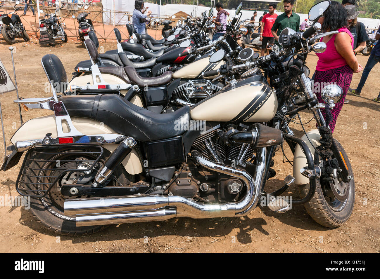 Indian bike week 2016 Stock Photo - Alamy