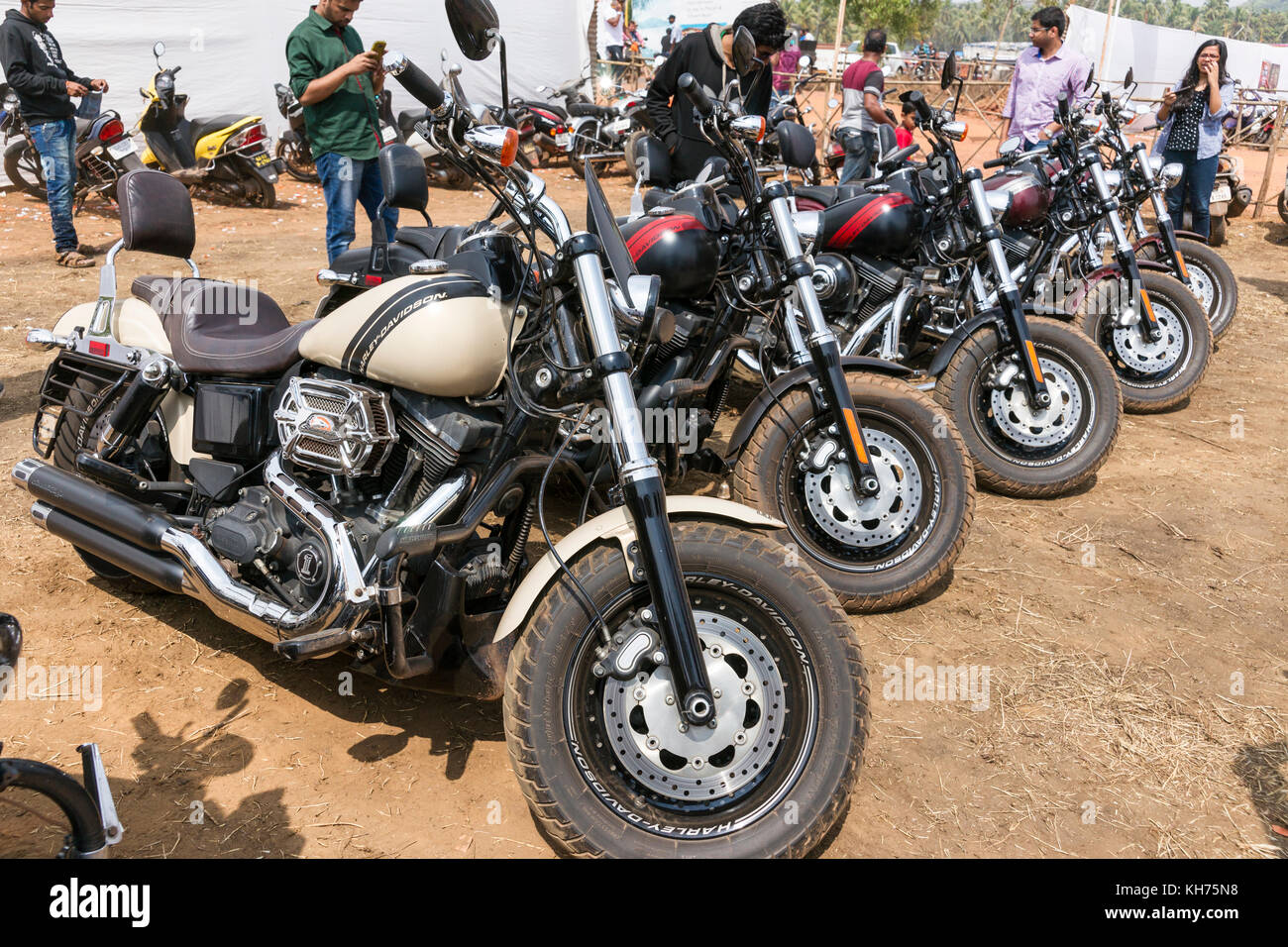 Indian bike week 2016 Stock Photo - Alamy