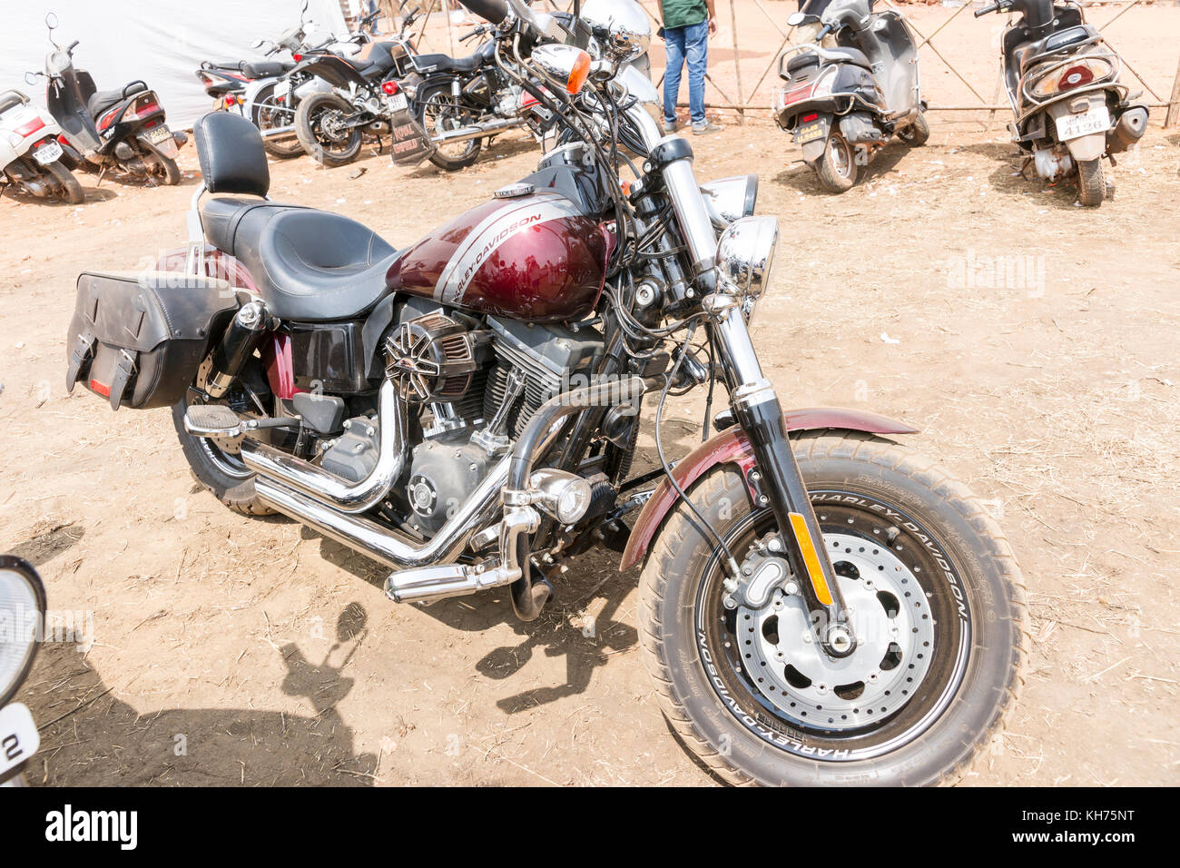 Indian bike week 2016 Stock Photo - Alamy