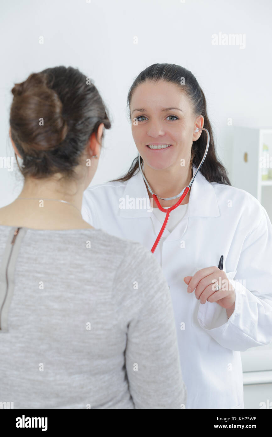patient and doctor consultation Stock Photo - Alamy