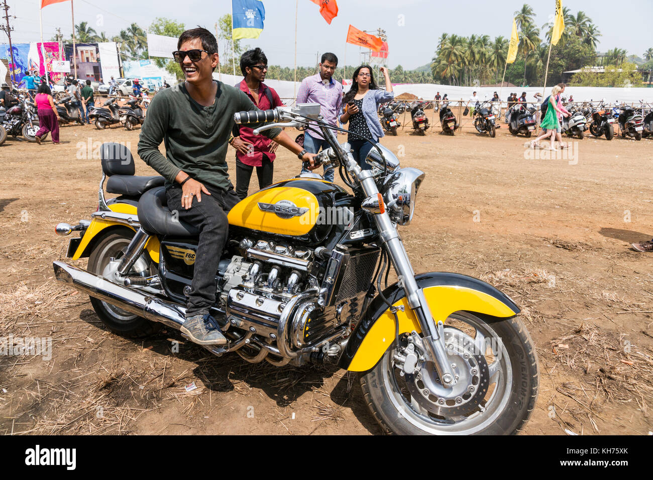 Indian bike week 2016 Stock Photo - Alamy