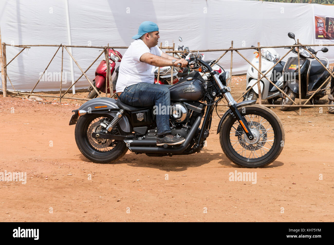 Indian bike week 2016 Stock Photo - Alamy