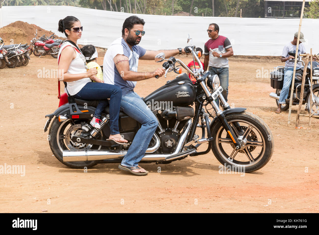Indian bike week 2016 Stock Photo - Alamy