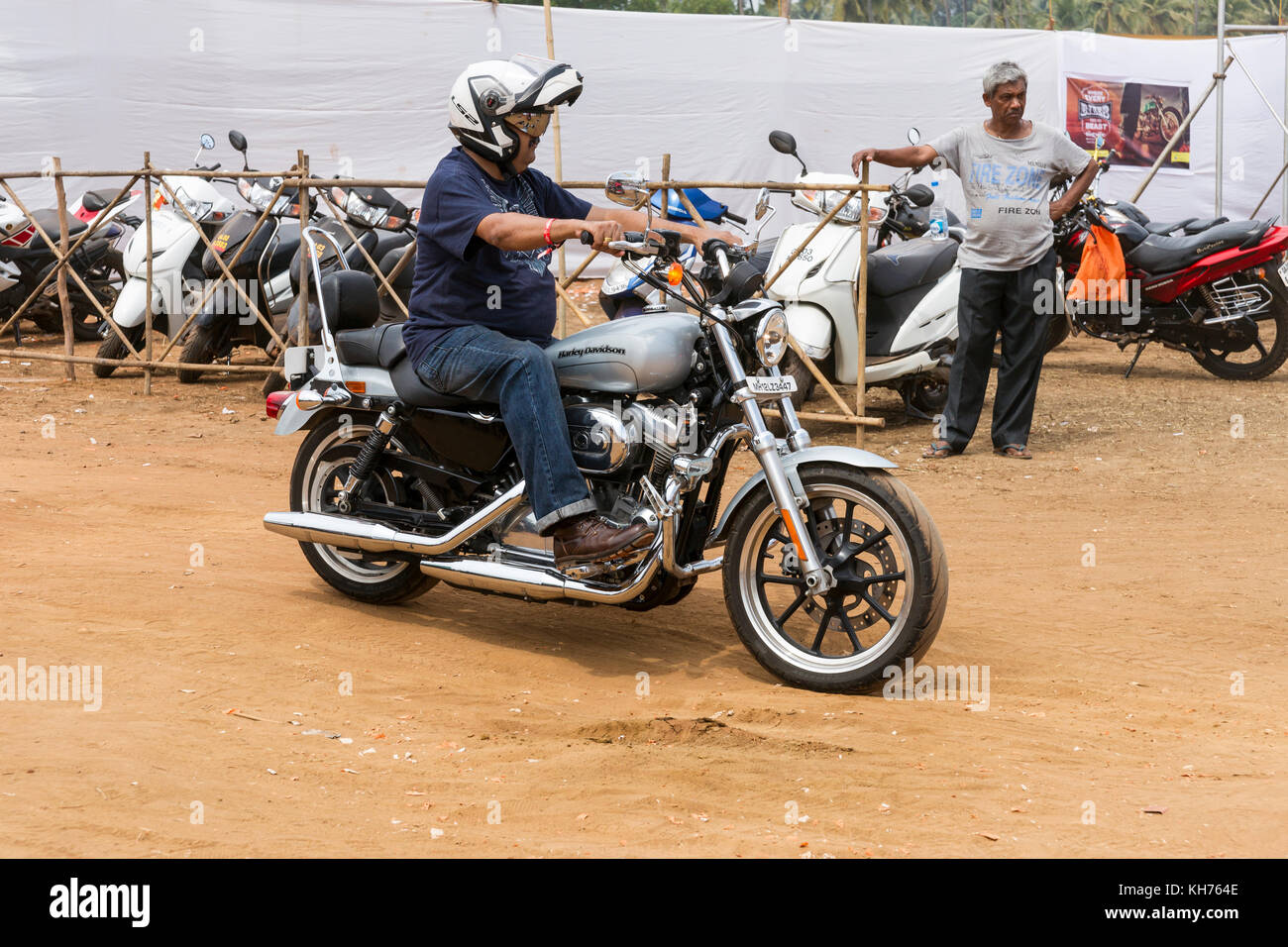 Indian bike week 2016 Stock Photo - Alamy
