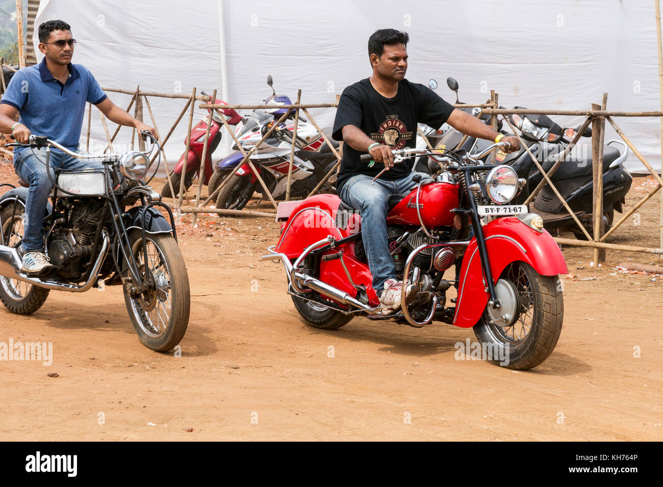 Indian bike week 2016 Stock Photo - Alamy