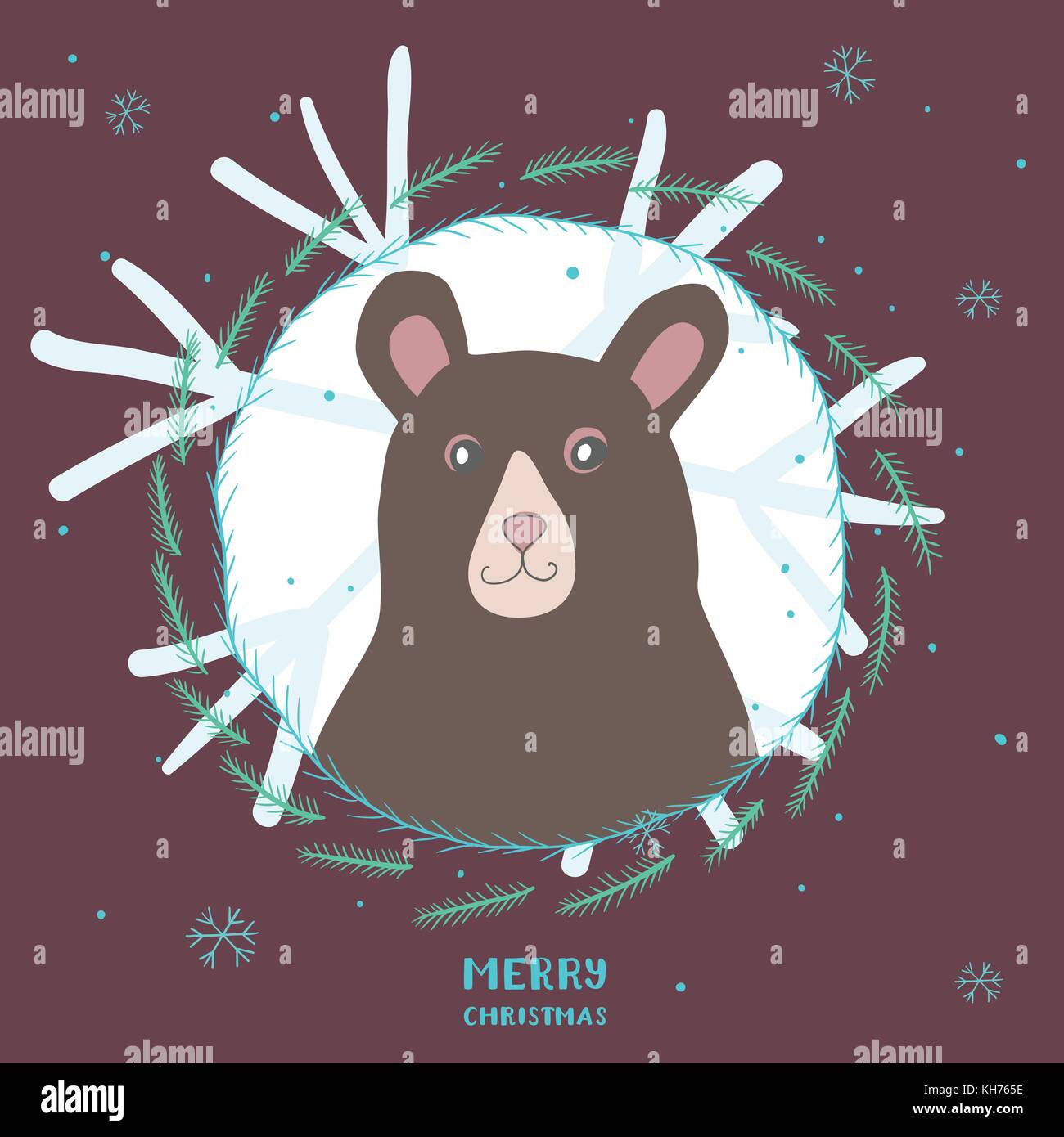 Teddybear forest Stock Vector Images - Alamy