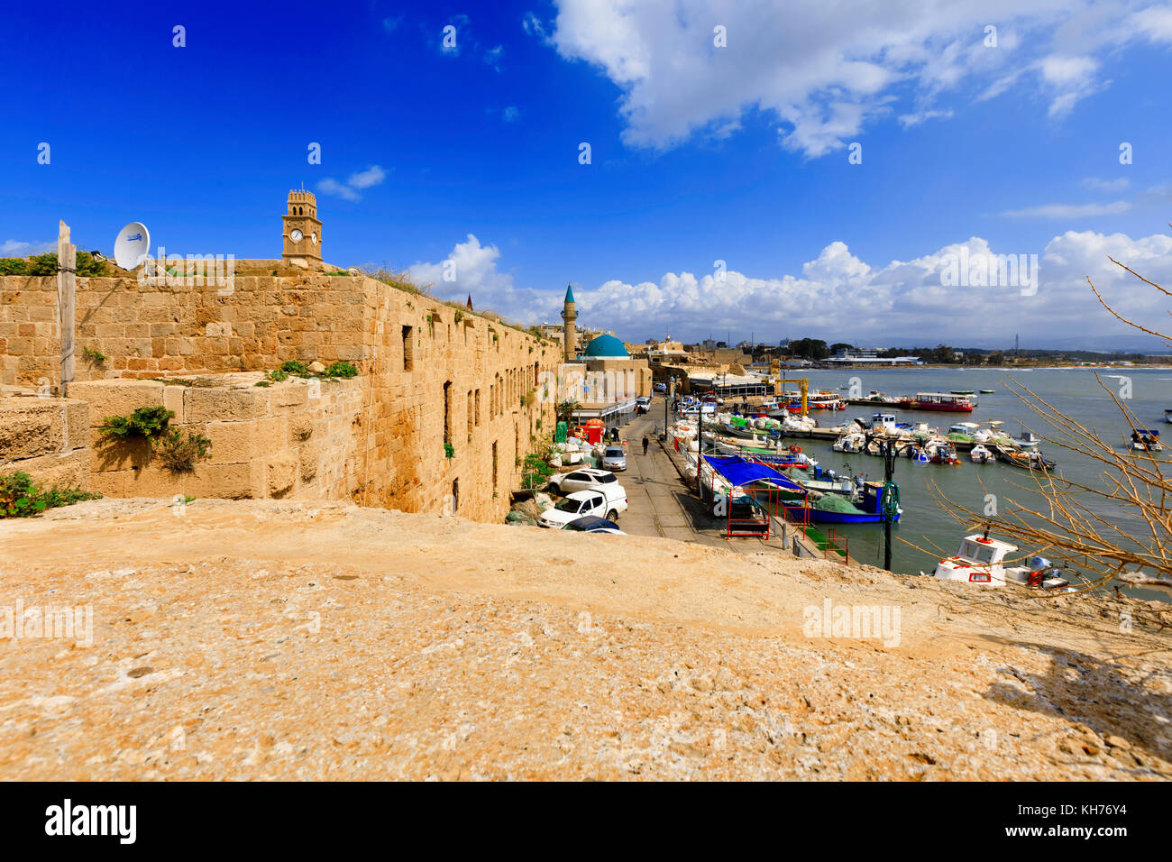Acre, Israel-March 13, 2017:Acre is UNESCO World Heritage Site ...