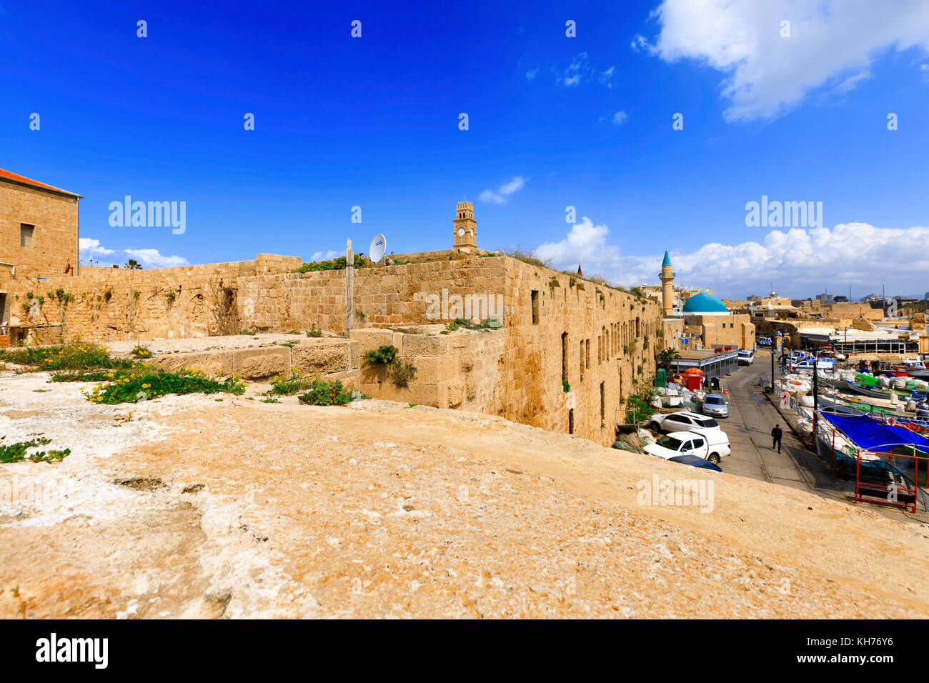 Acre, Israel-March 13, 2017:Acre is UNESCO World Heritage Site ...