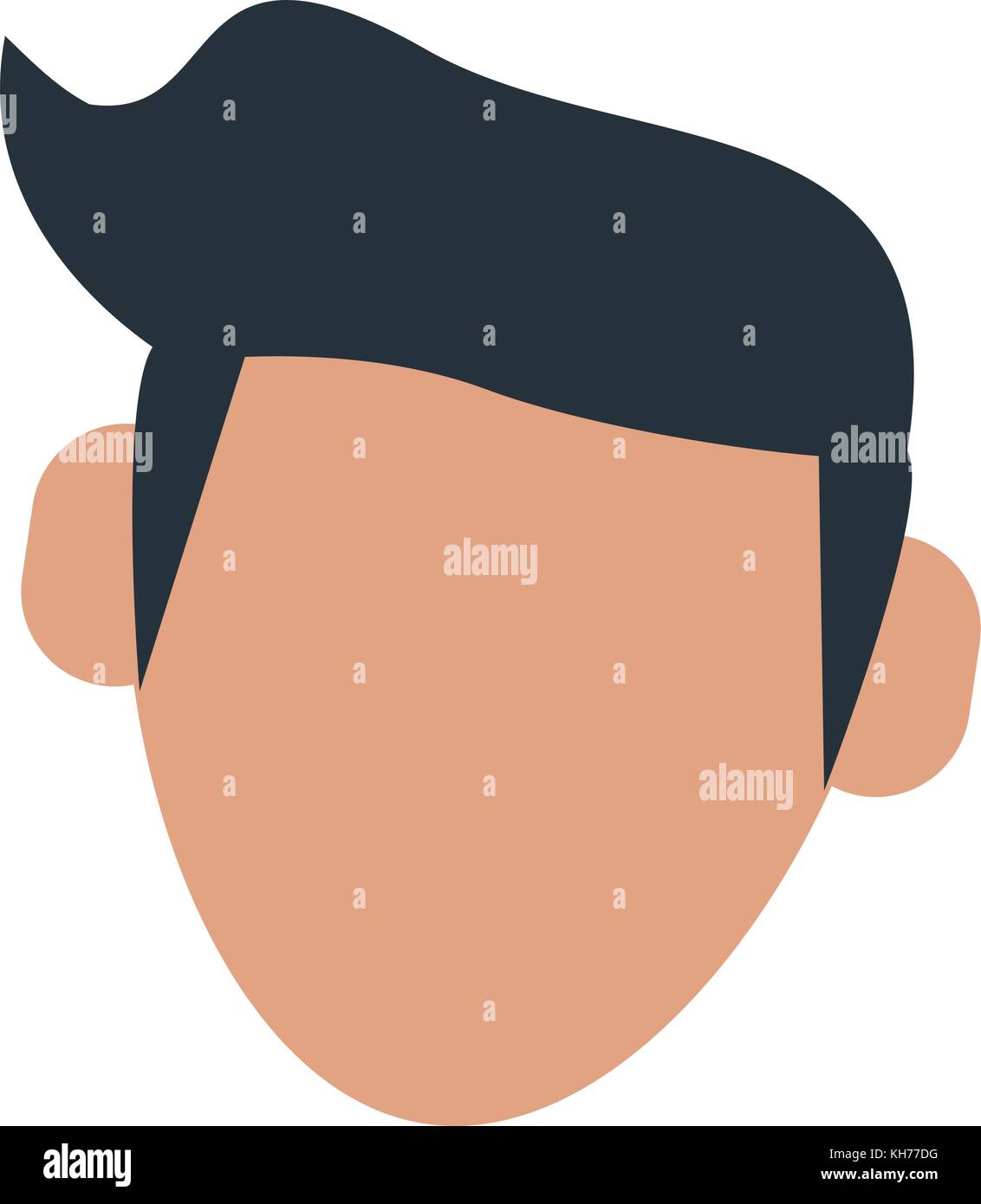 Man faceless cartoon Stock Vector Image & Art - Alamy