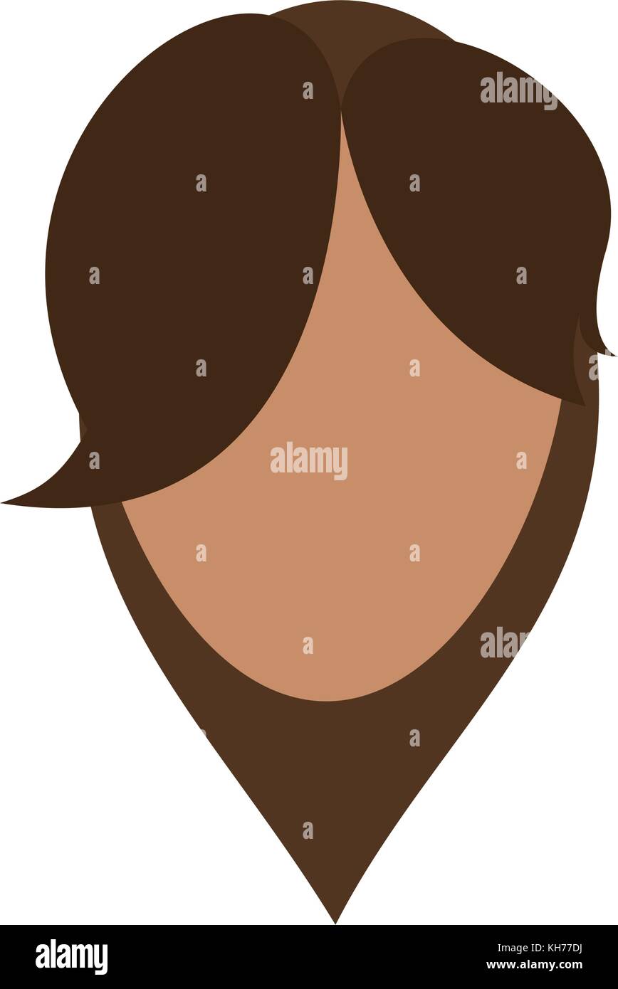 Woman faceless cartoon Stock Vector Image & Art - Alamy