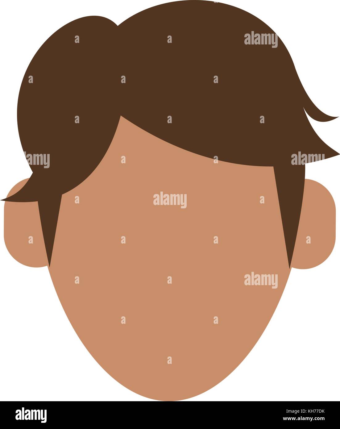 Man faceless cartoon Stock Vector Image & Art - Alamy