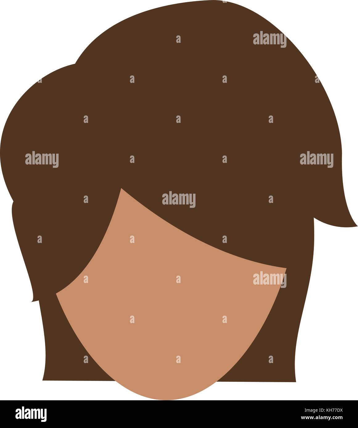 Woman faceless cartoon Stock Vector Image & Art - Alamy