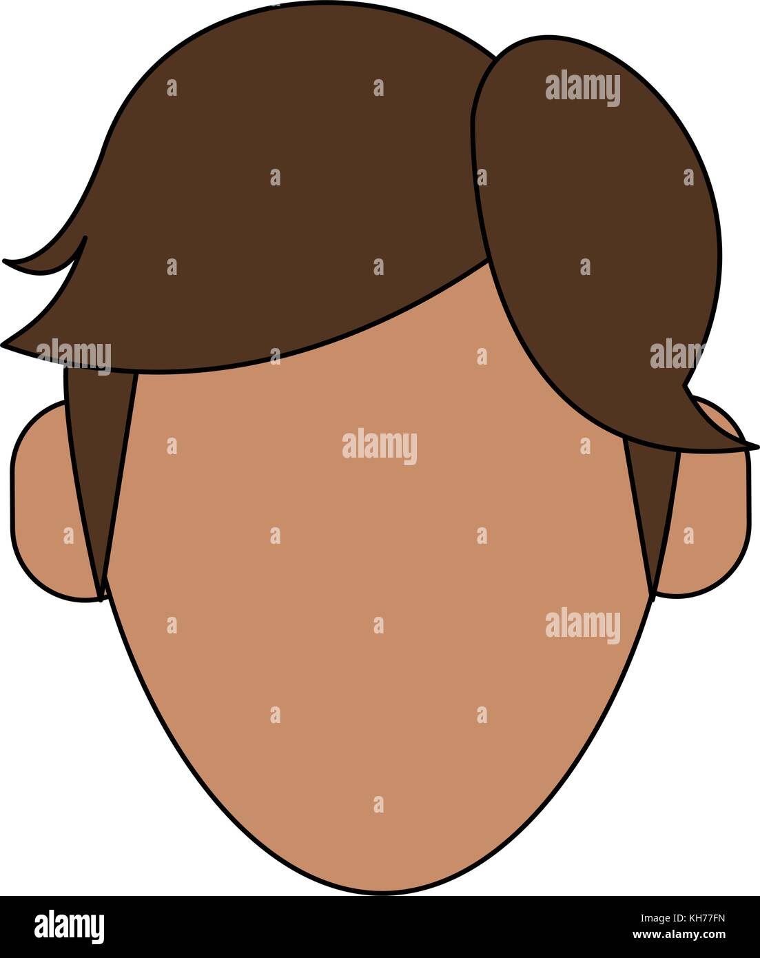 Man faceless cartoon Stock Vector Image & Art - Alamy