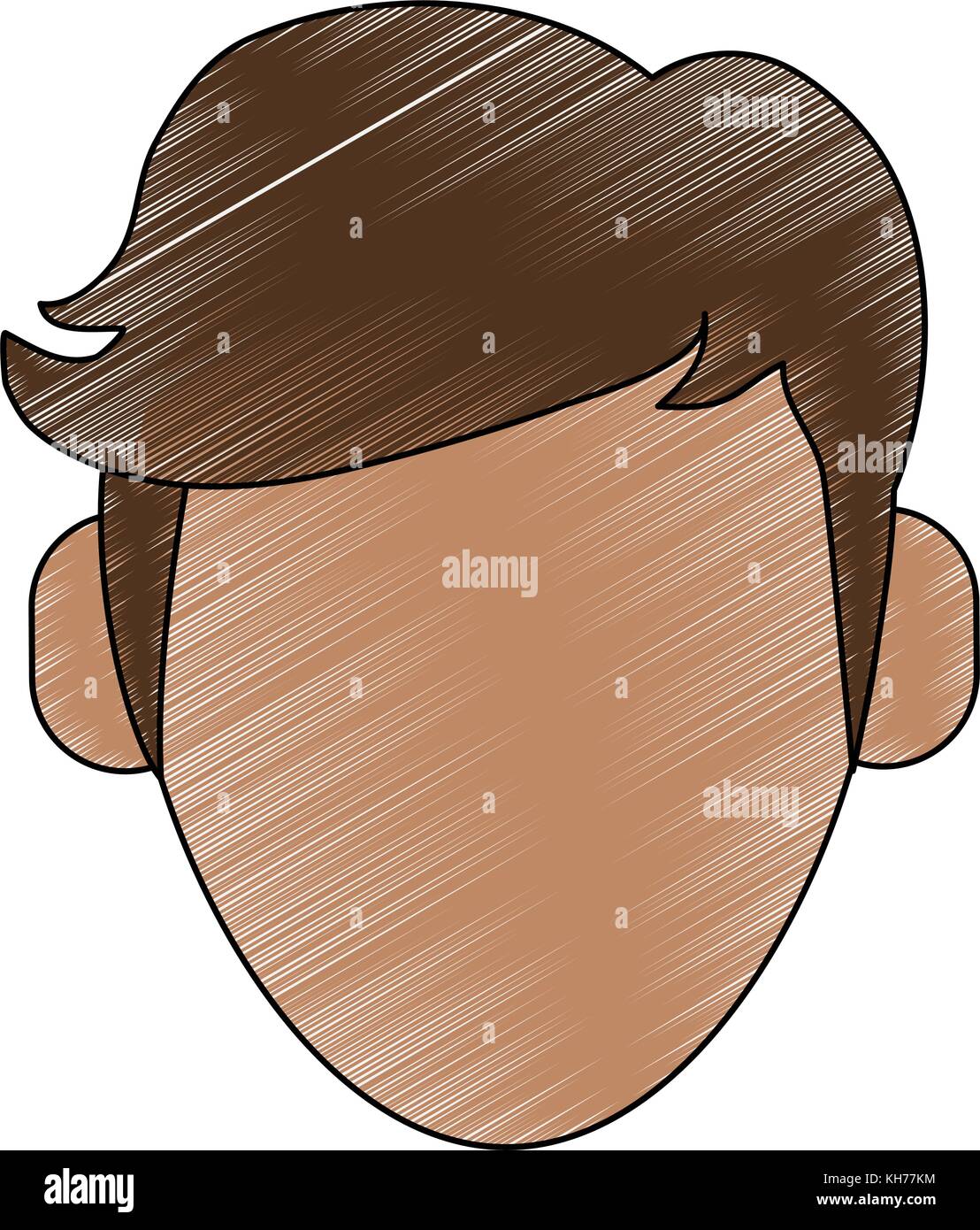 Man faceless cartoon Stock Vector Image & Art - Alamy