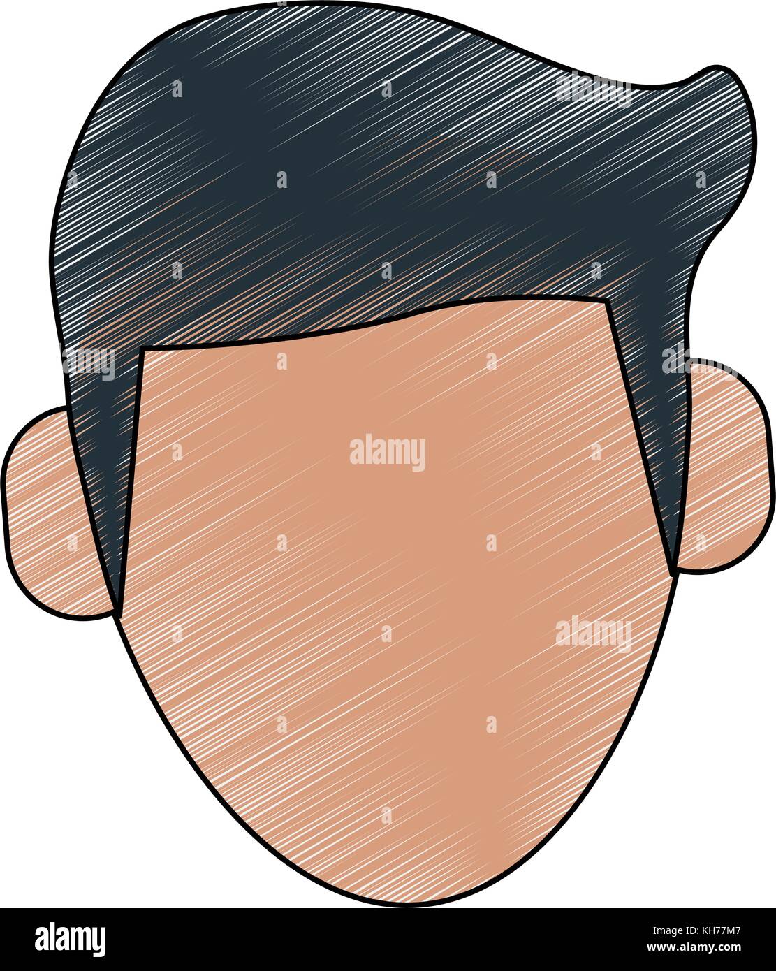 Man faceless cartoon Stock Vector Image & Art - Alamy