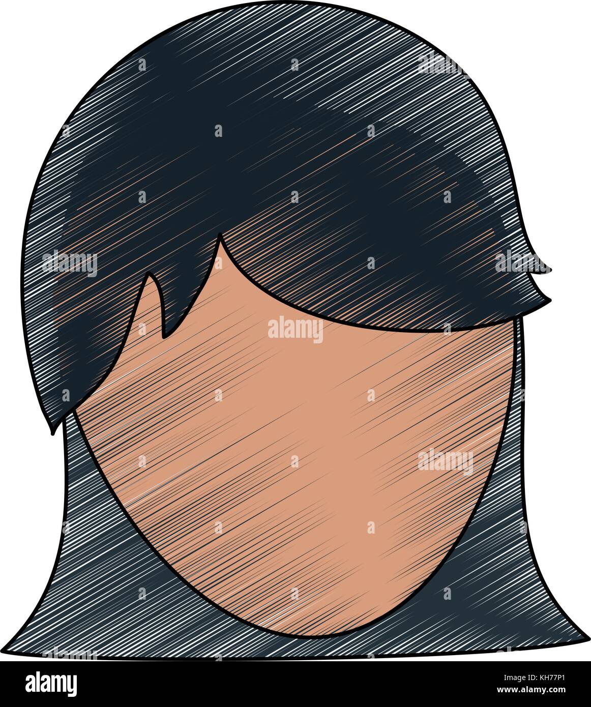 Man faceless cartoon Stock Vector Image & Art - Alamy