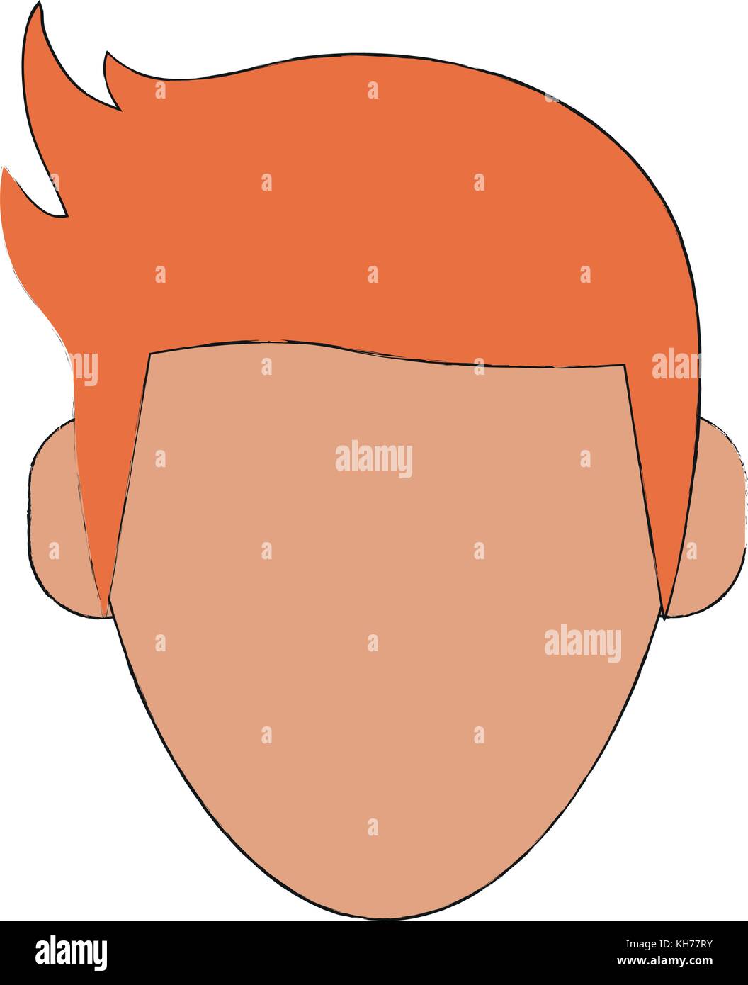 Man faceless cartoon Stock Vector Image & Art - Alamy