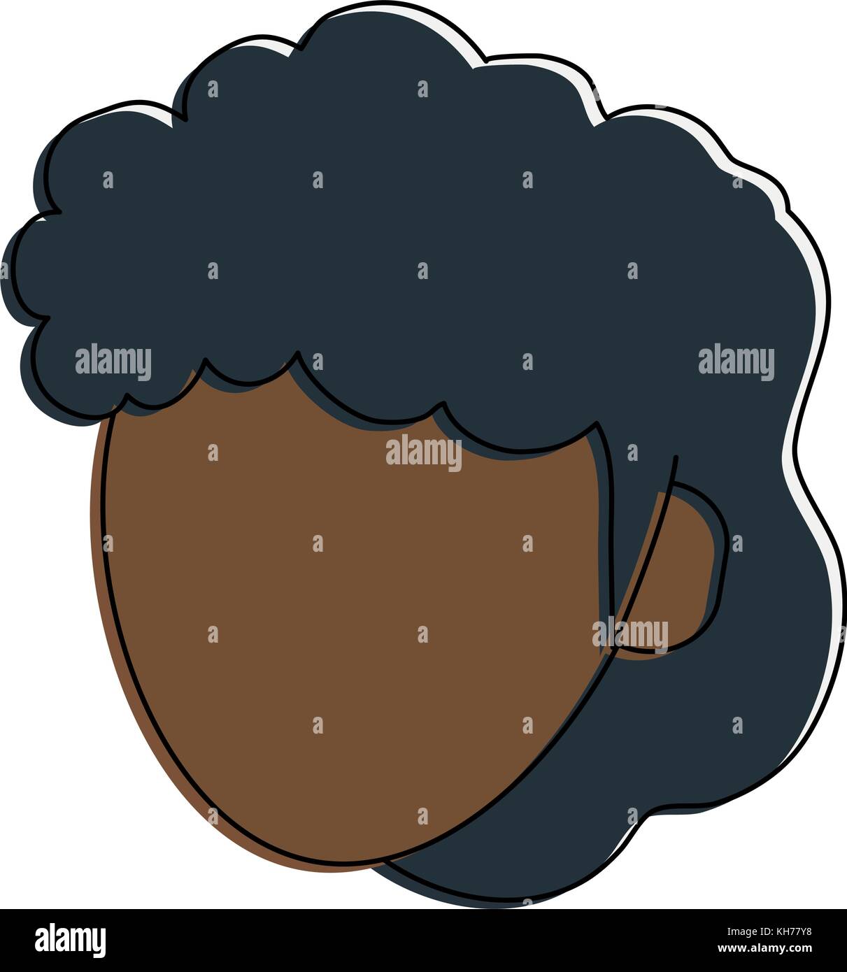 Woman faceless cartoon Stock Vector Image & Art - Alamy