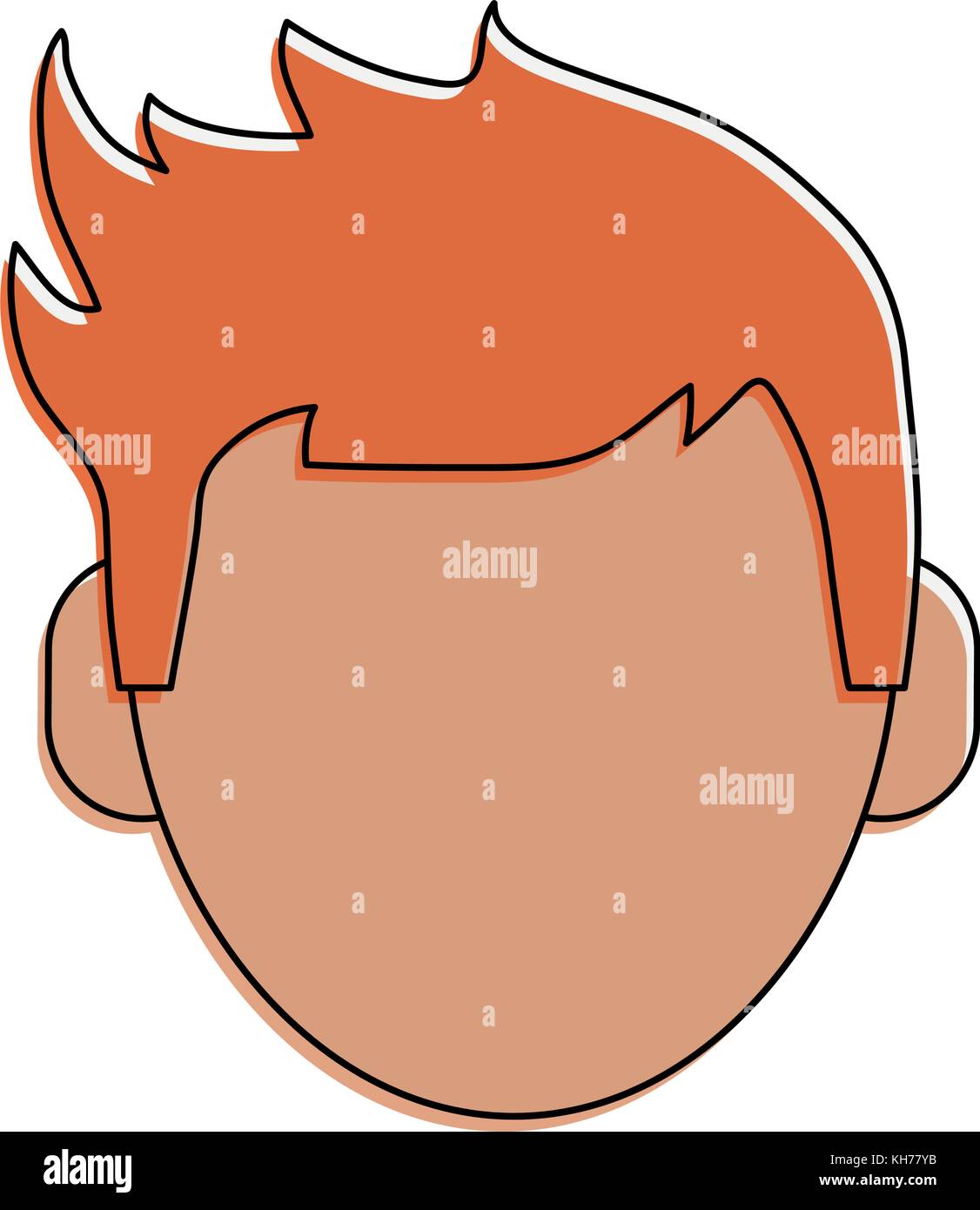 Man faceless cartoon Stock Vector Image & Art - Alamy