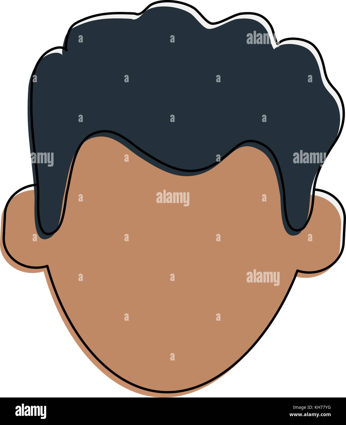 Man faceless cartoon Stock Vector Image & Art - Alamy