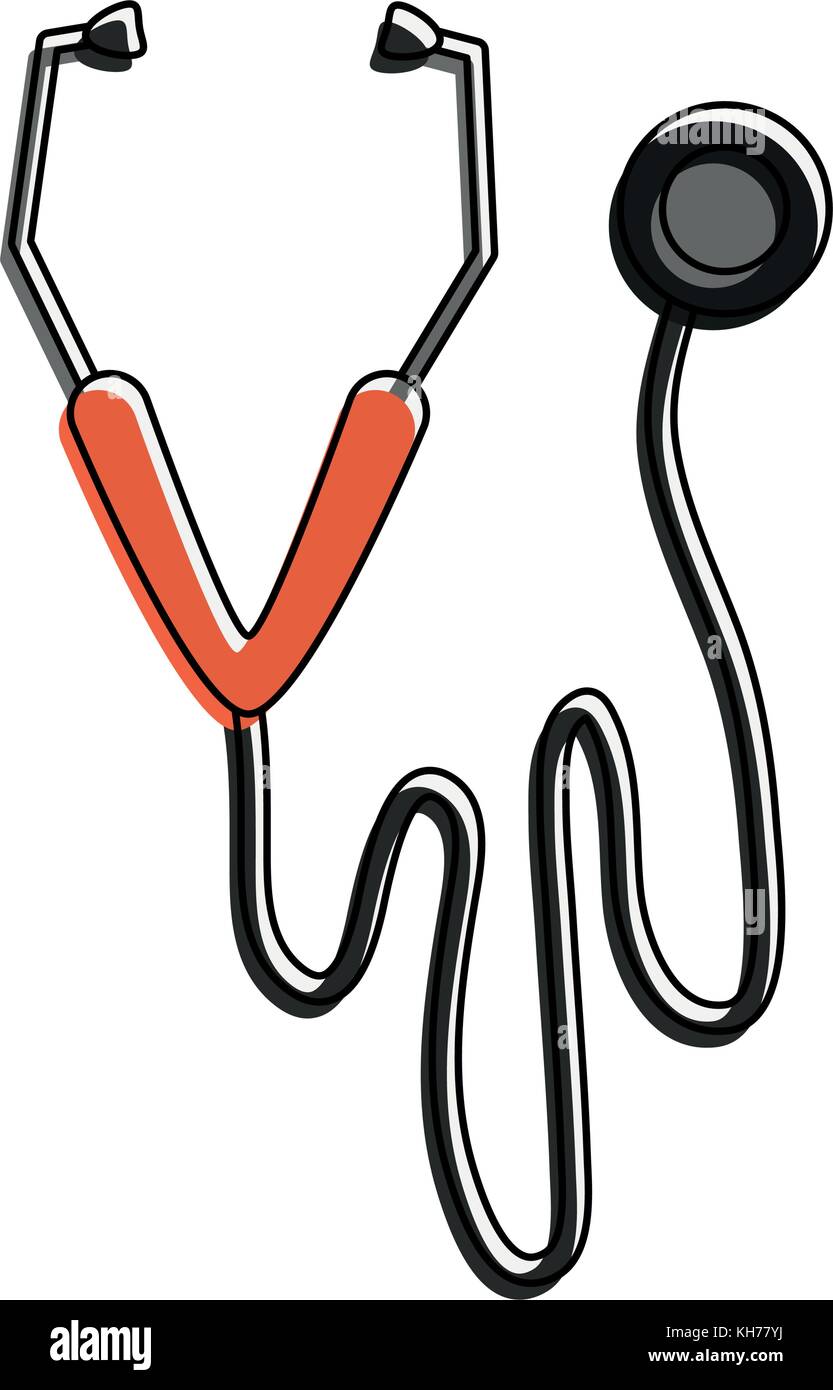 Vintage stethoscope Stock Vector Images - Alamy