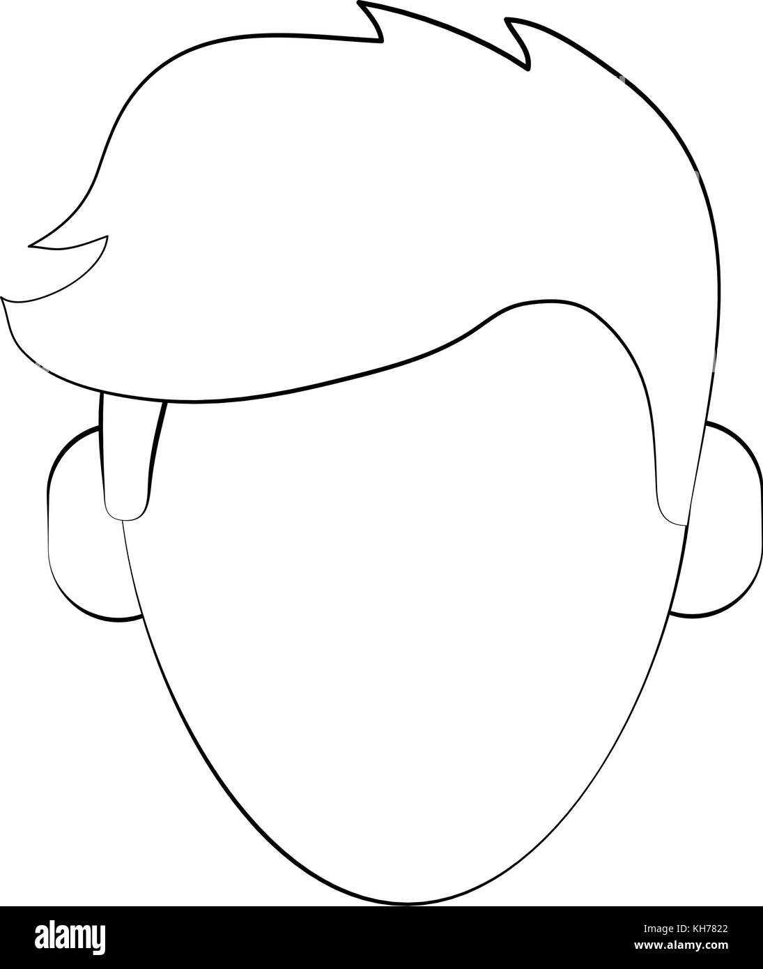 Man faceless cartoon Stock Vector Image & Art - Alamy