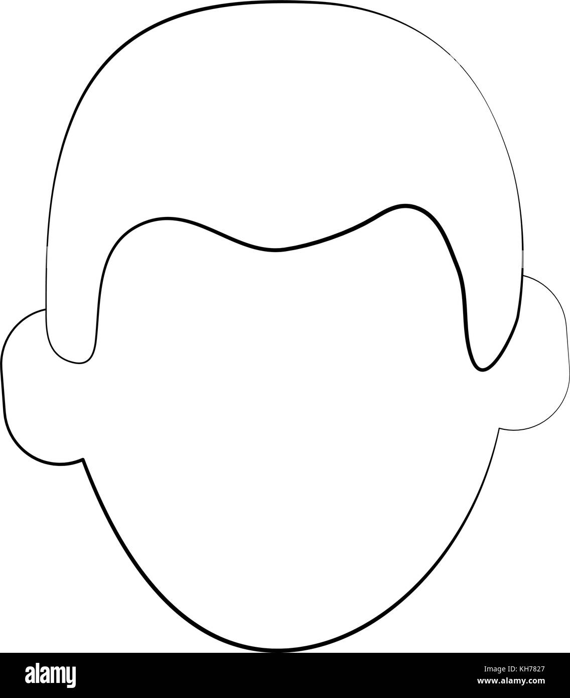 Man faceless cartoon Stock Vector Image & Art - Alamy