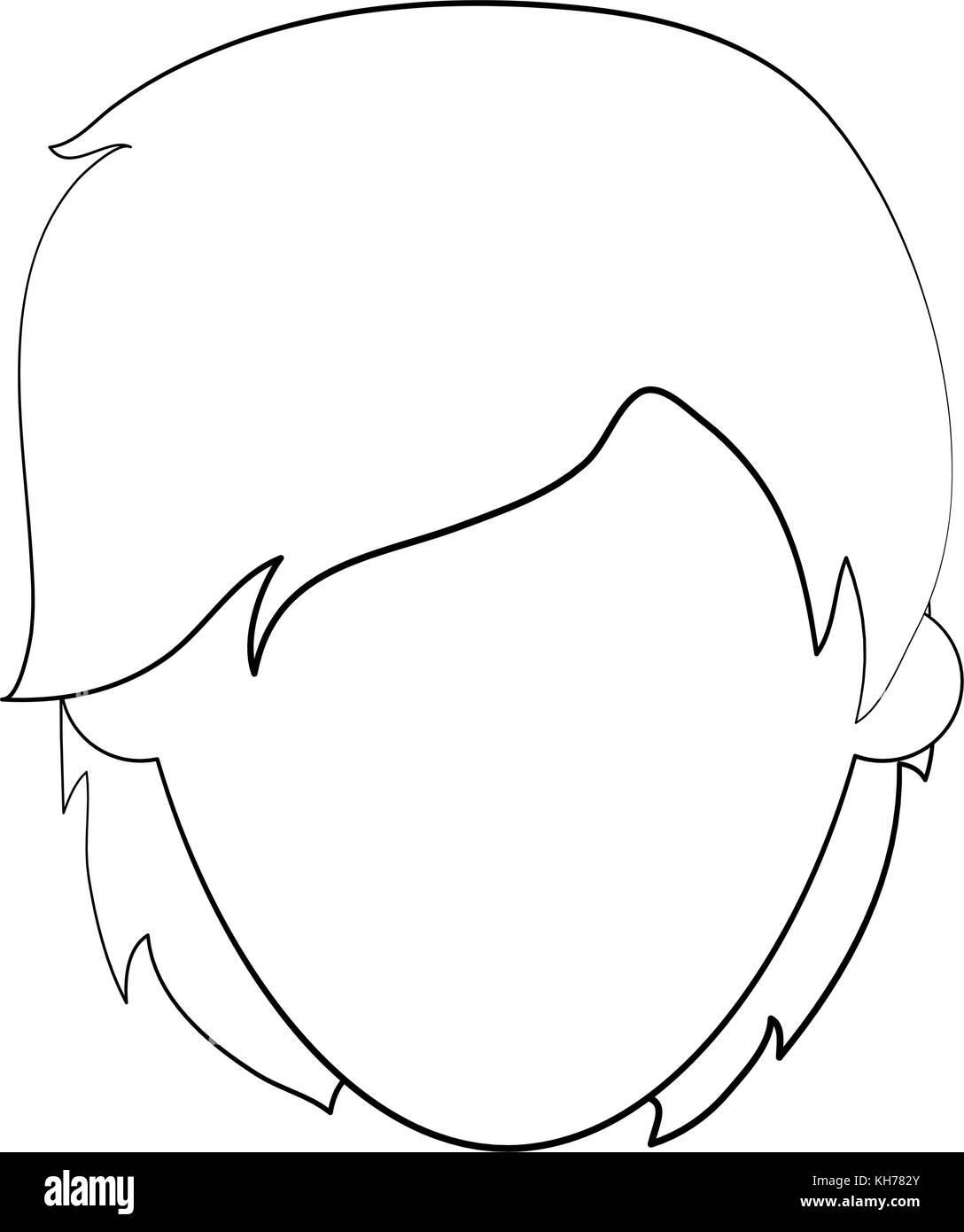 Woman faceless cartoon Stock Vector Image & Art - Alamy