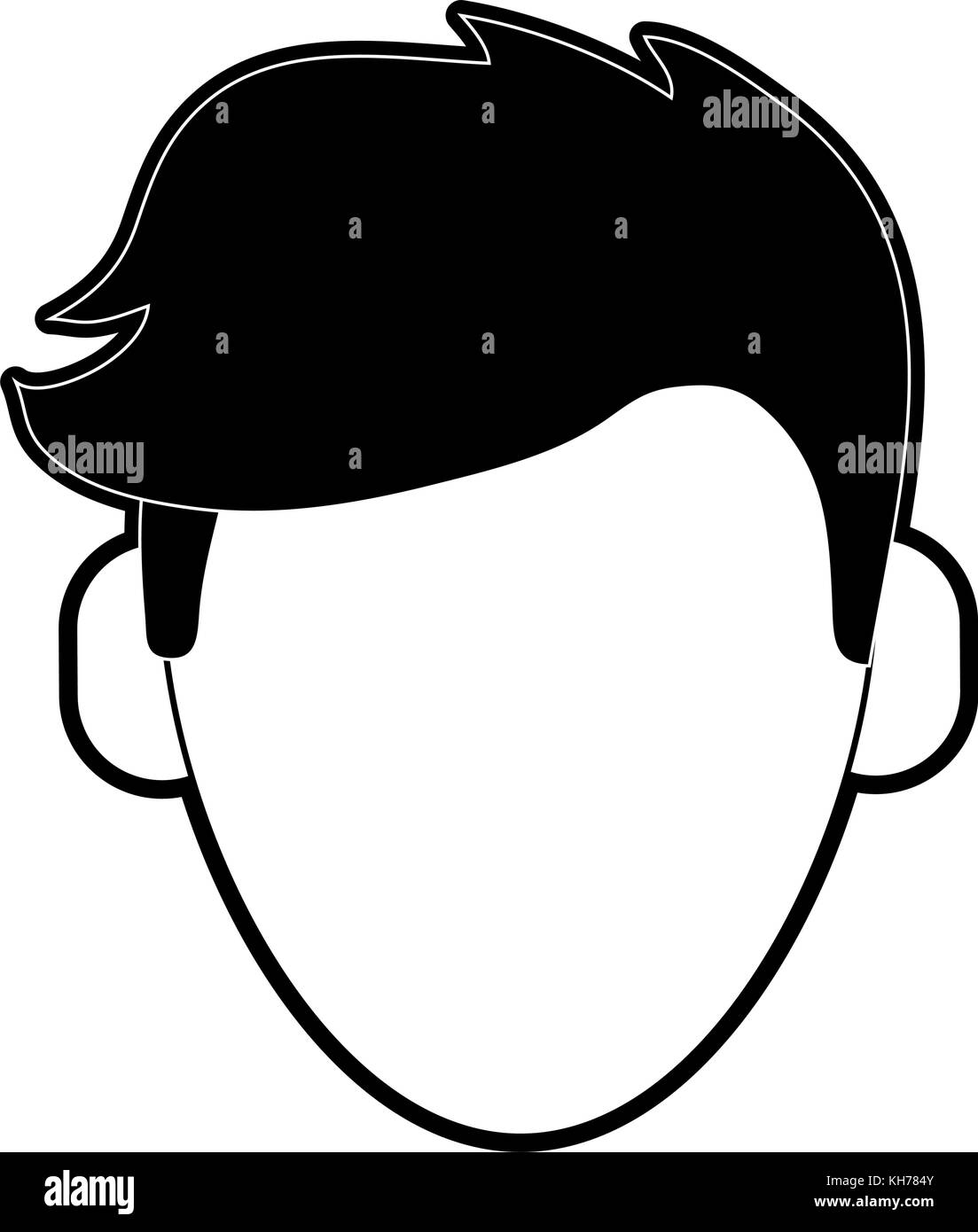 Man faceless cartoon Stock Vector Image & Art - Alamy