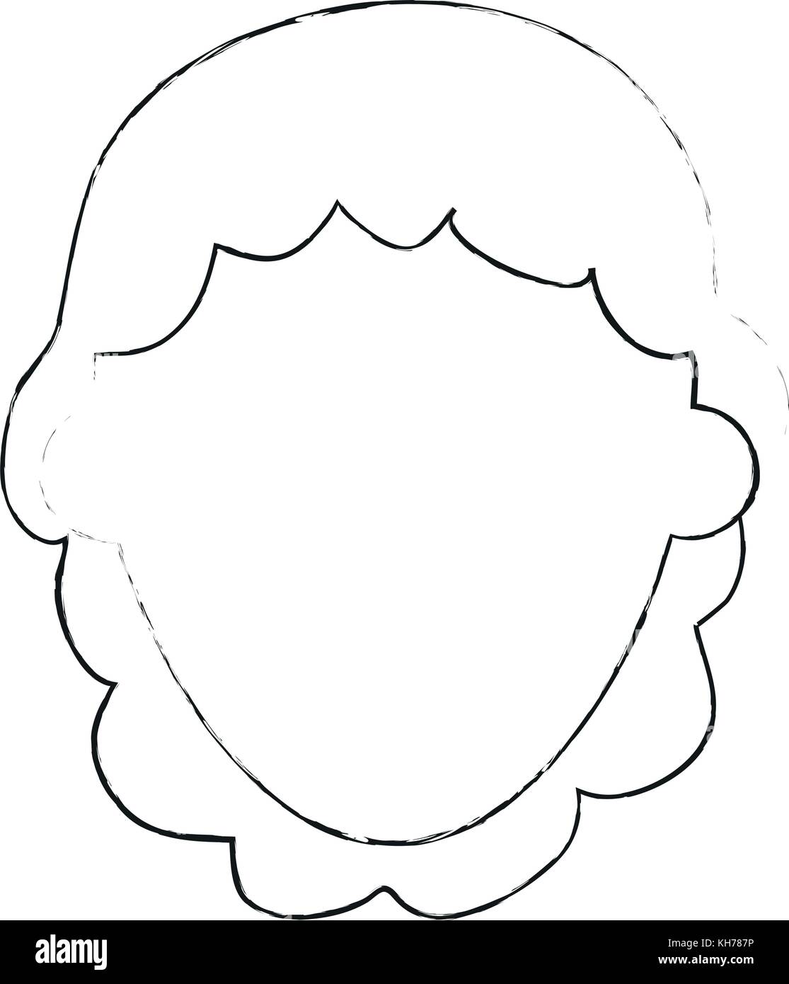 Woman faceless cartoon Stock Vector Image & Art - Alamy