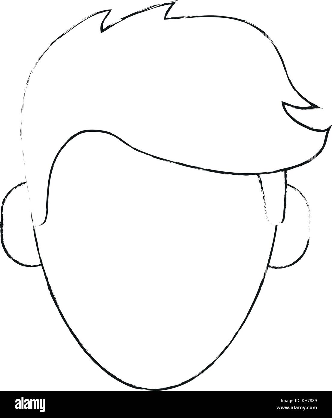 Man faceless cartoon Stock Vector Image & Art - Alamy