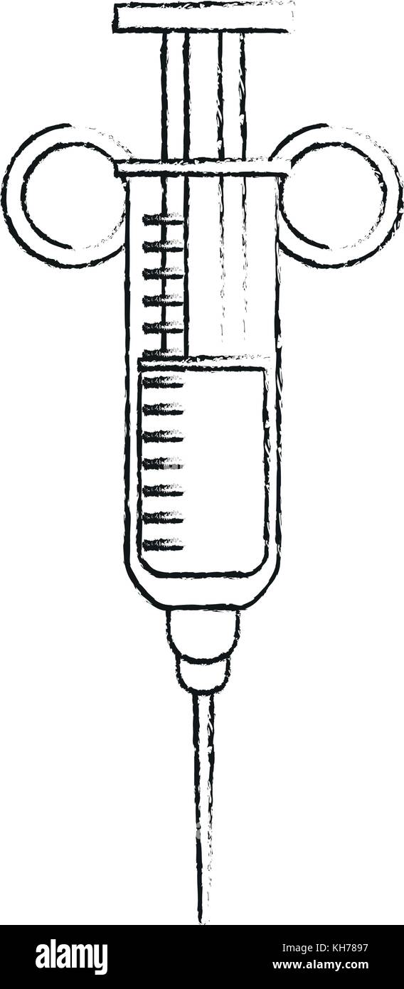 Medical syringe isolated Stock Vector Image & Art - Alamy