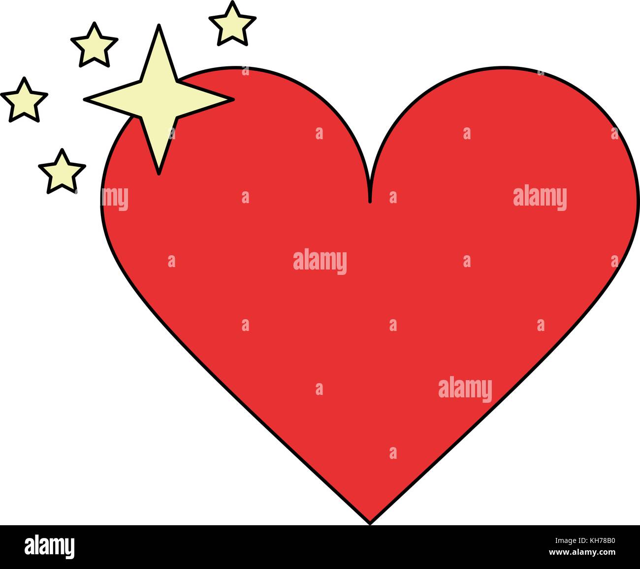 Heart game item Stock Vector Image & Art - Alamy