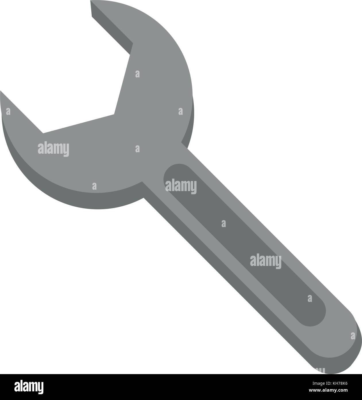 Wrench construction tool Stock Vector Image & Art - Alamy