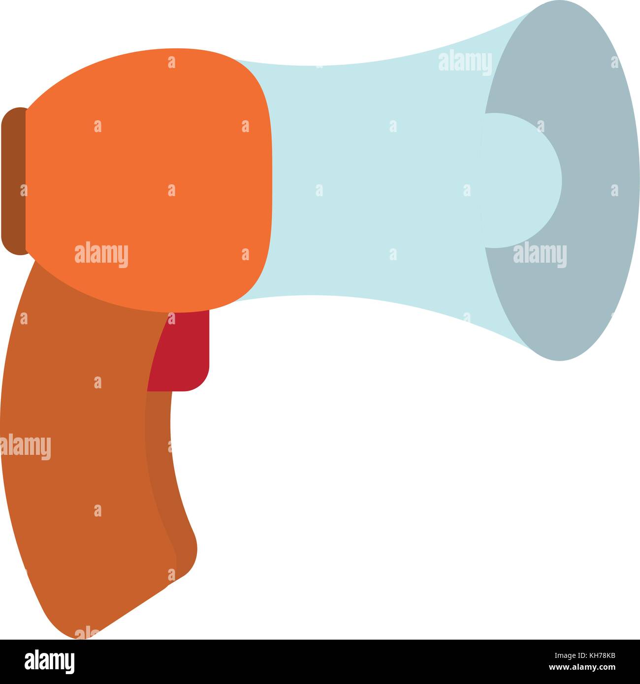 Bullhorn advertising symbol Stock Vector Image & Art - Alamy