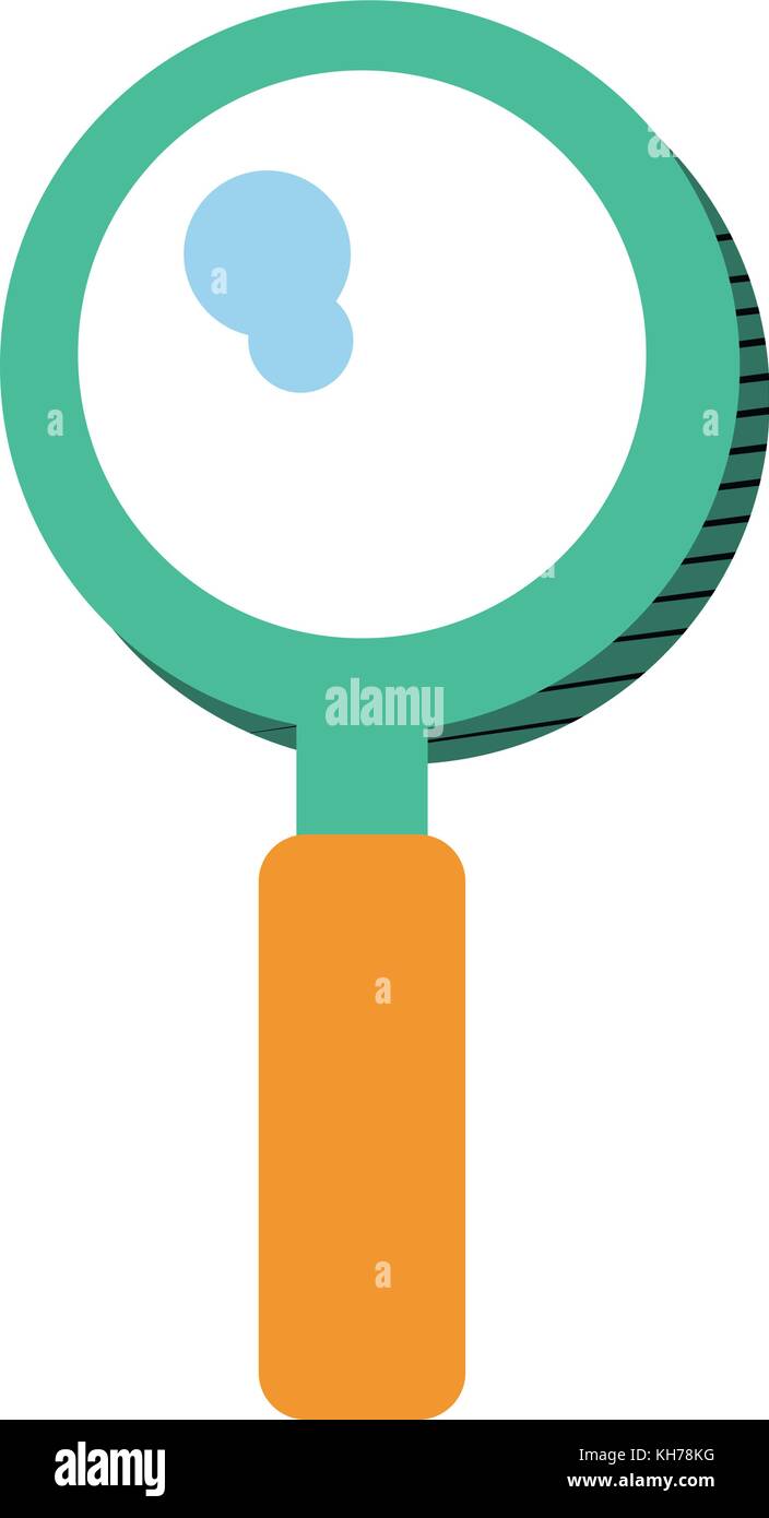 Magnifying glass symbol Stock Vector Image & Art - Alamy