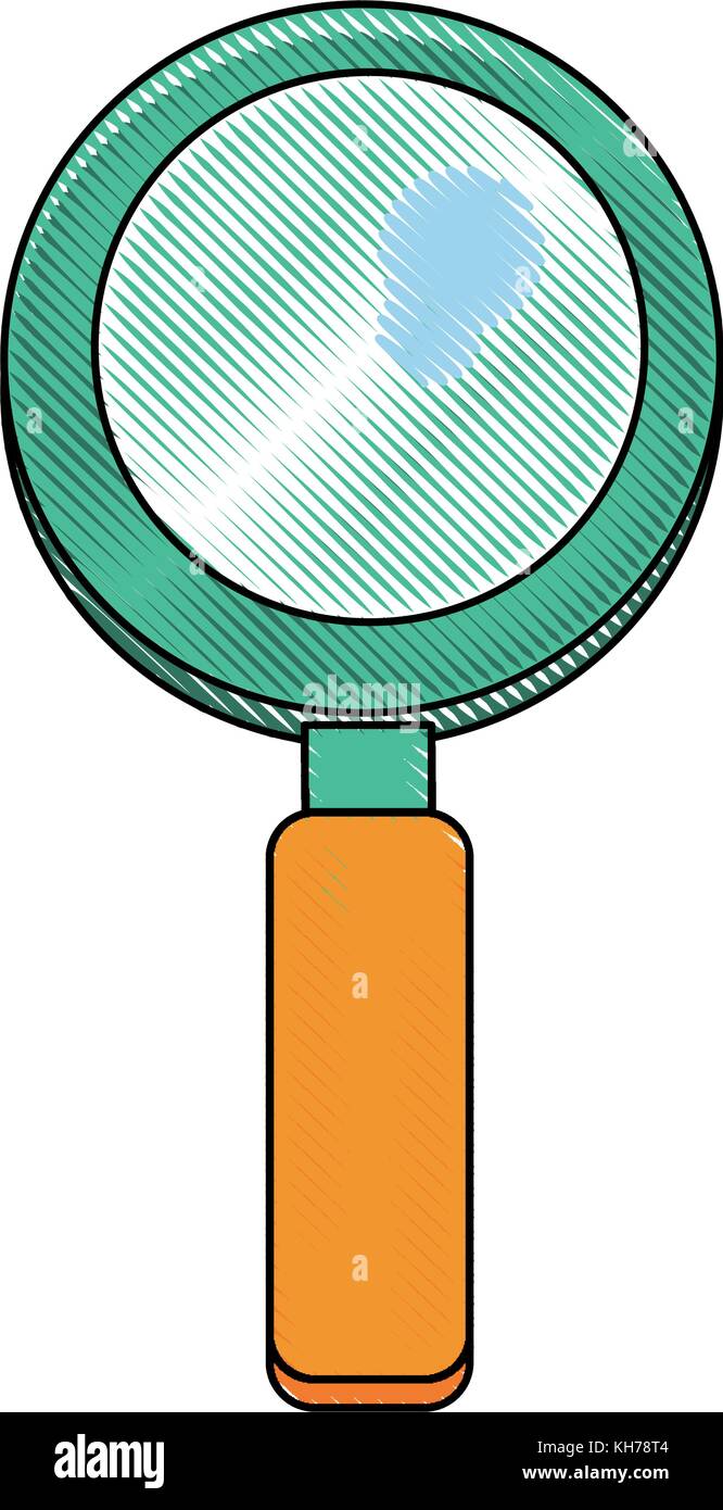 Magnifying glass symbol Stock Vector Image & Art - Alamy